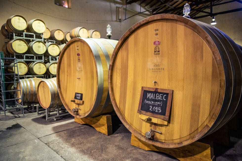 Visitando a bodega Lagarde em Mendoza